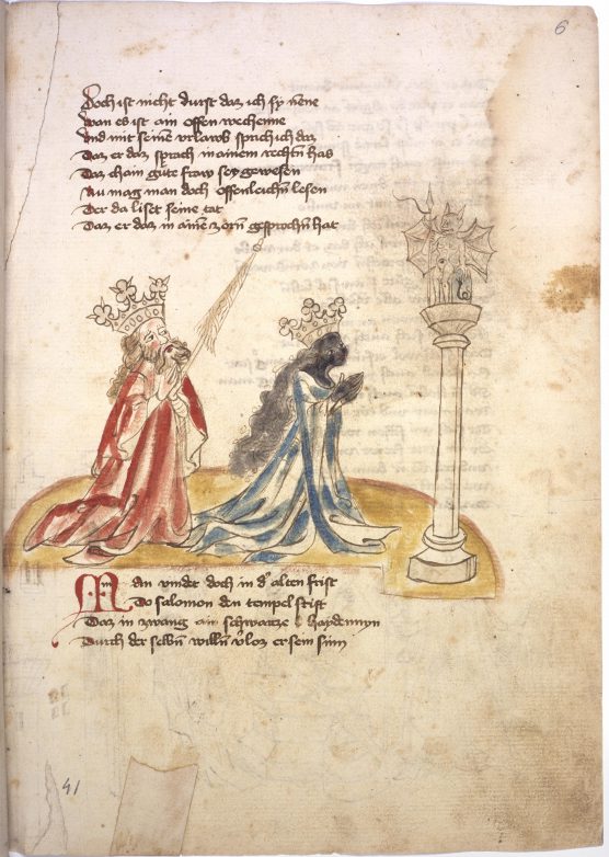 The Queen of Sheba becomes a temptress (1411) – Black Central Europe